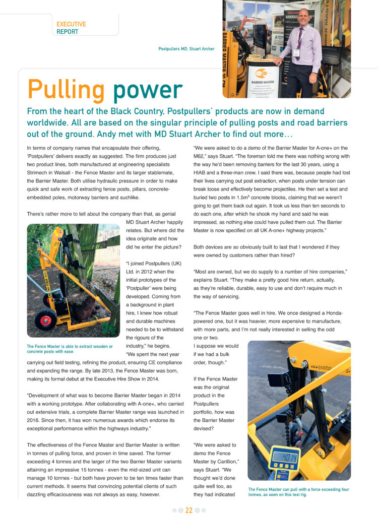 October 2020: Pulling Power | PostPullers