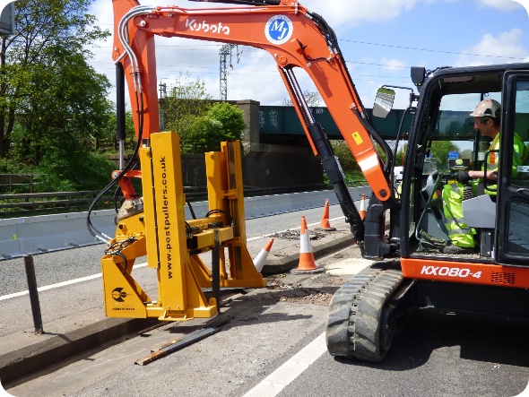 Fence Post Removal | Barrier Post Removal | Postpullers